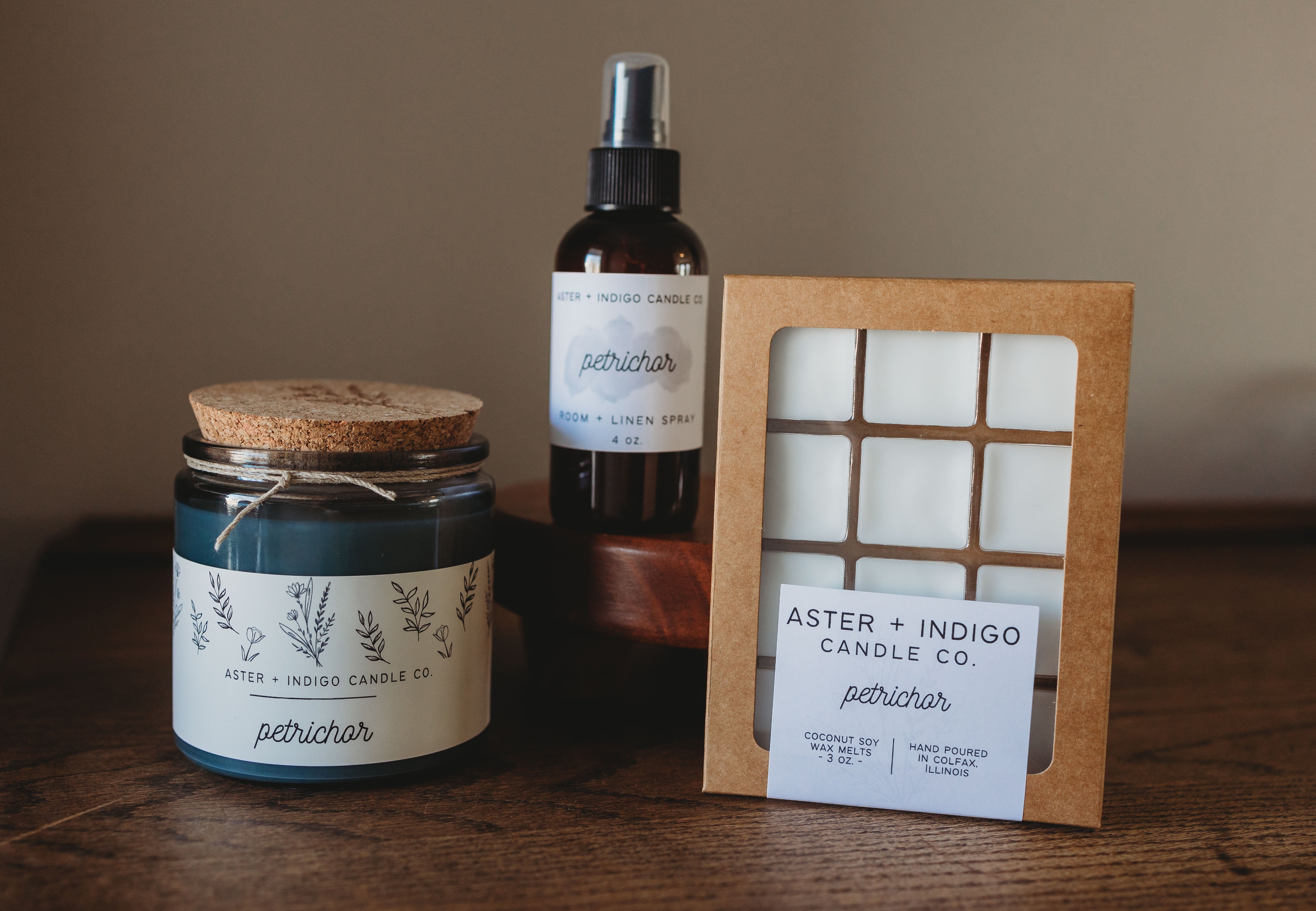 NEW to our Original Collection – Aster + Indigo Candle Co.