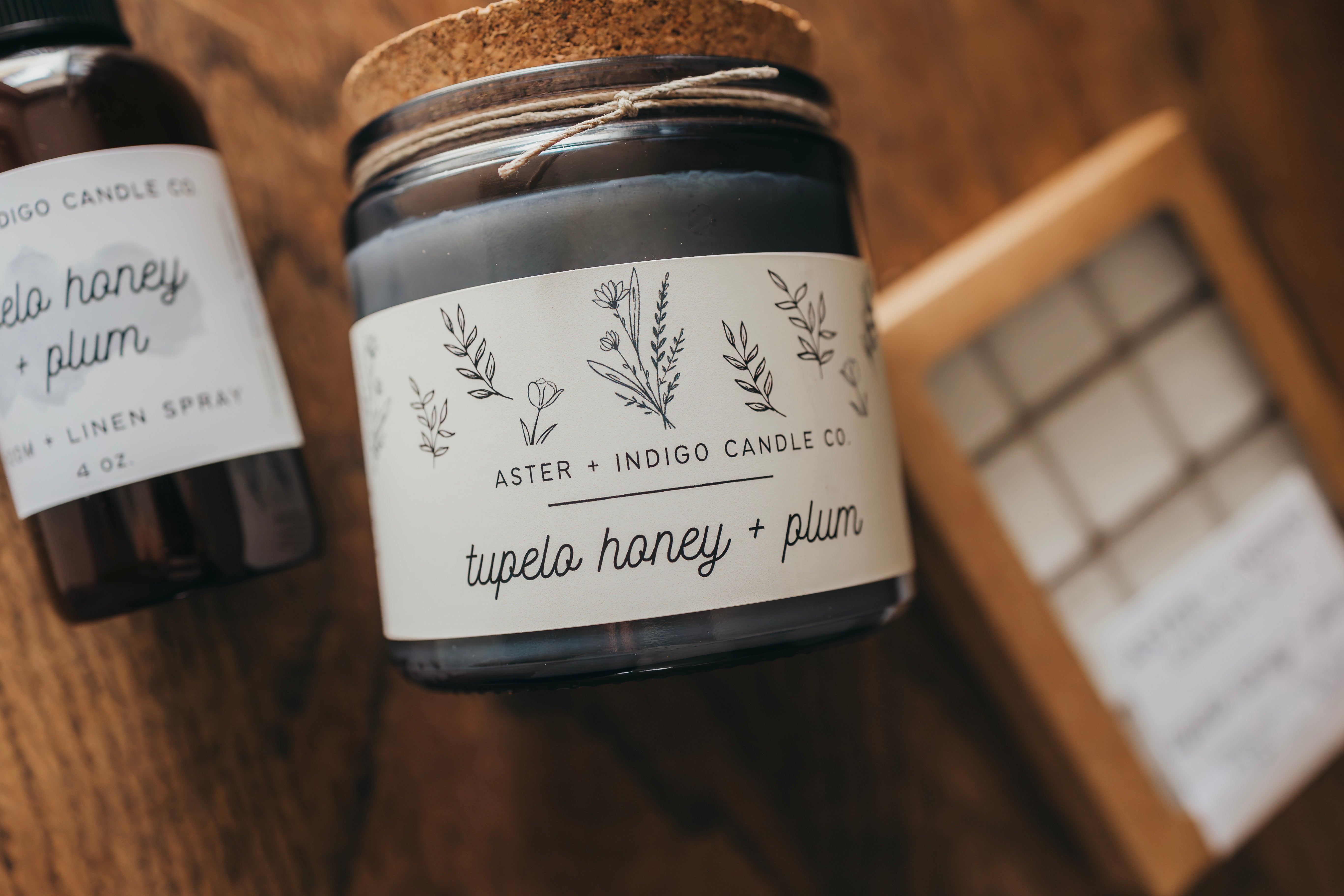 Aster + Indigo Candle Co.